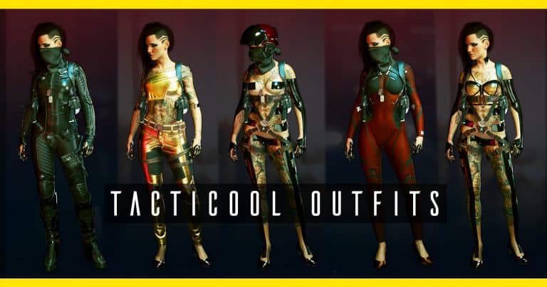 Tacticool Outfits - Cyberpunk 2077 Mod