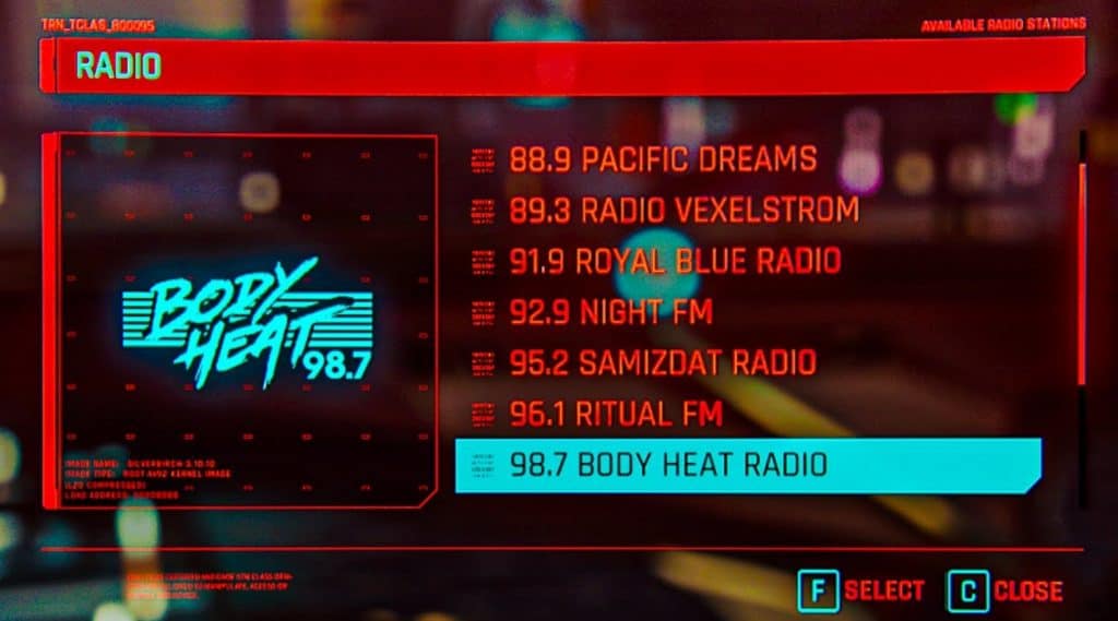 Radio Station Mod with new Fresh Songs - Cyberpunk 2077 Mod
