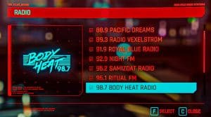 Radio Station Mod with new Fresh Songs - Cyberpunk 2077 Mod