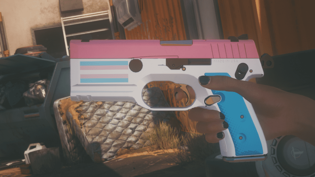 Trans Pride Unity Reskin - Cyberpunk 2077 Mod