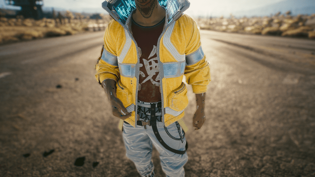 David's Jacket Logo Removal - Cyberpunk 2077 Mod