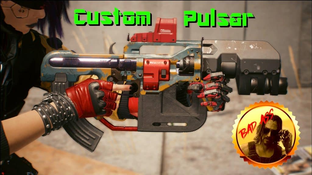 Custom Pulsar - Cyberpunk 2077 Mod