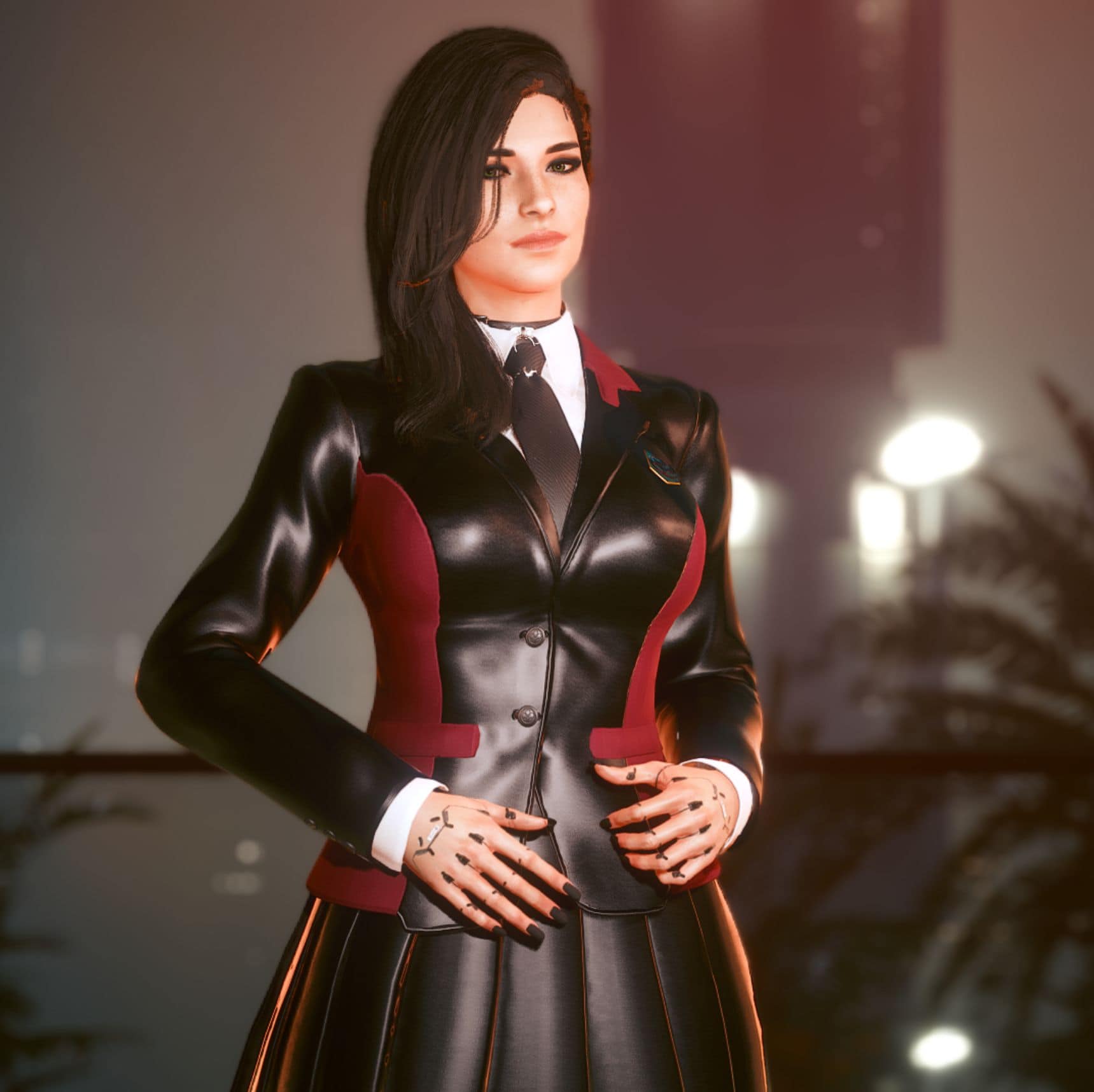 Edgerunners – Arasaka Academy Female Uniform - Cyberpunk 2077 Mod