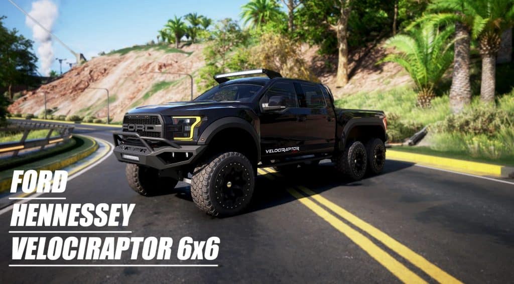 Ford Hennessey VelociRaptor 6x6 (ADD-ON) - Cyberpunk 2077 Mod