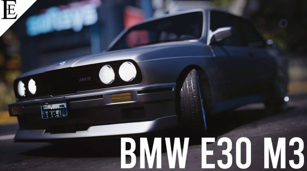1991 BMW E30 M3 (standalone car) - Cyberpunk 2077 Mod