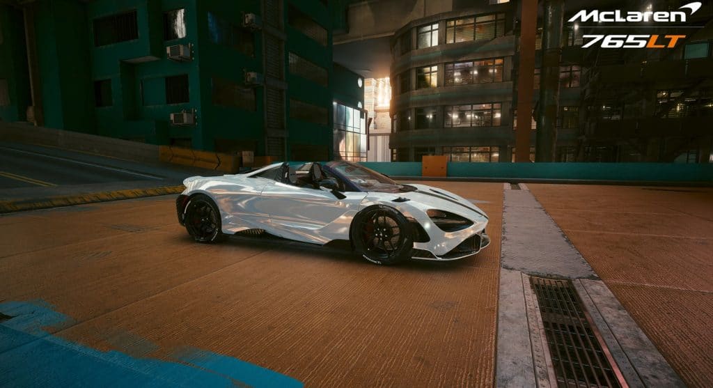 Mclaren 765LT - Cyberpunk 2077 Mod