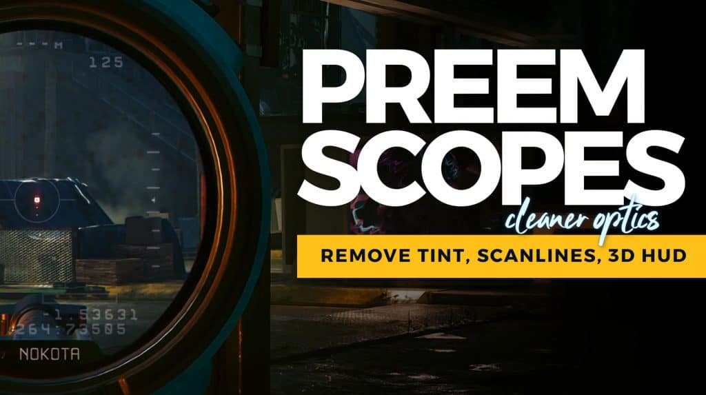 Preem Scopes - Cyberpunk 2077 Mod