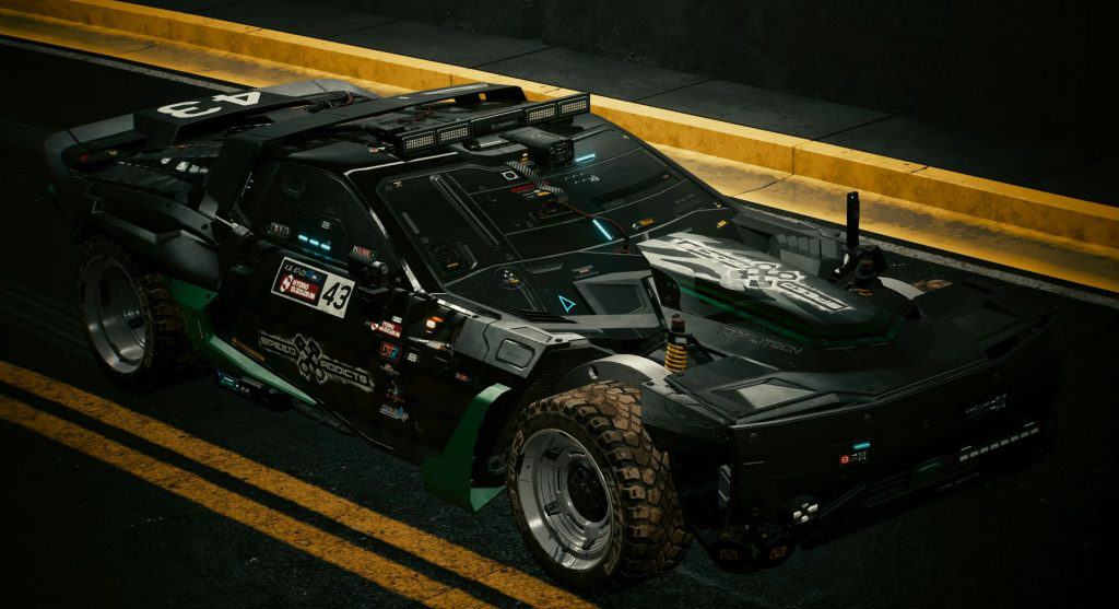 Quadra Type 66 Hoon Handling Adjustment Cyberpunk 2077 Mod