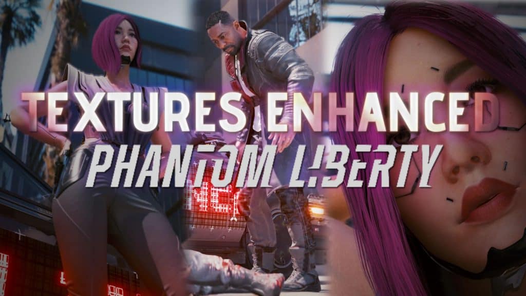 NPC Textures Enhanced Phantom Liberty - Cyberpunk 2077 Mod
