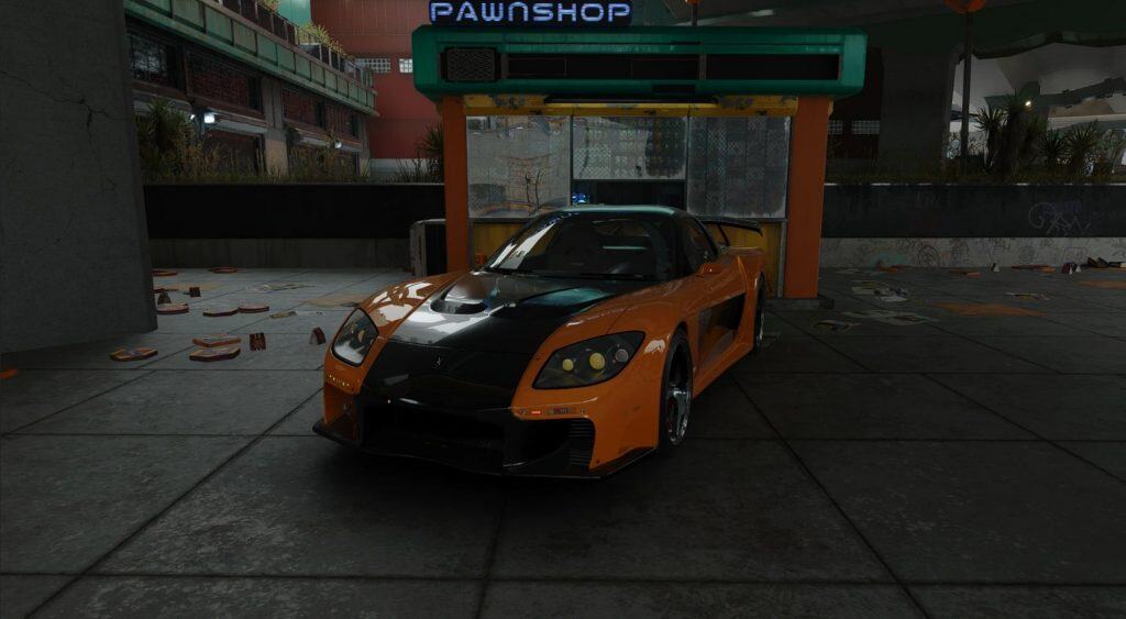 Mazda RX7 Fortune (Fast and Furious Edition) v0.9.1 - Cyberpunk 2077 Mod