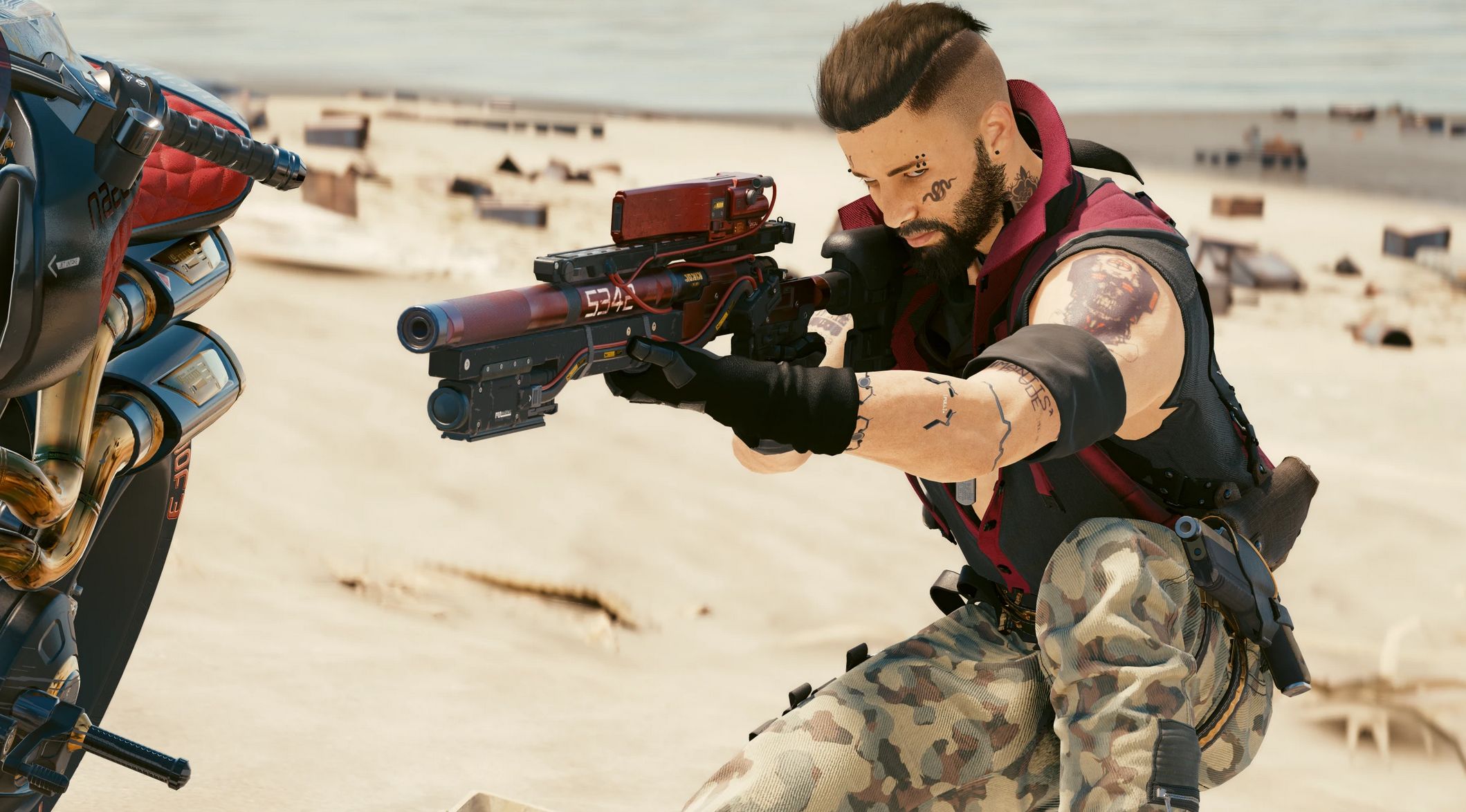 Sable - Male V Preset v1.0 - Cyberpunk 2077 Mod