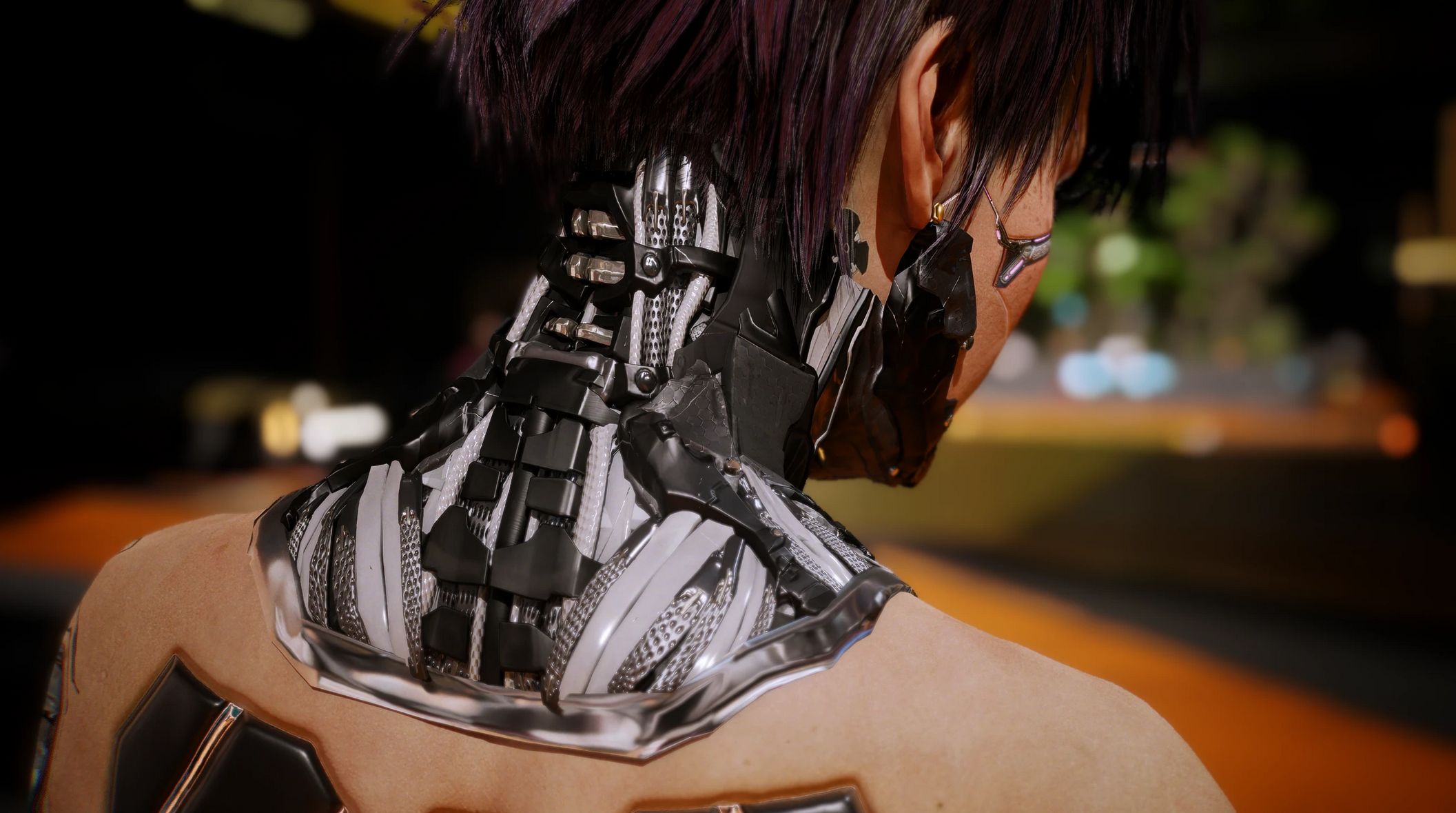 Cyber Neck for V -CCXL- v1 - Cyberpunk 2077 Mod