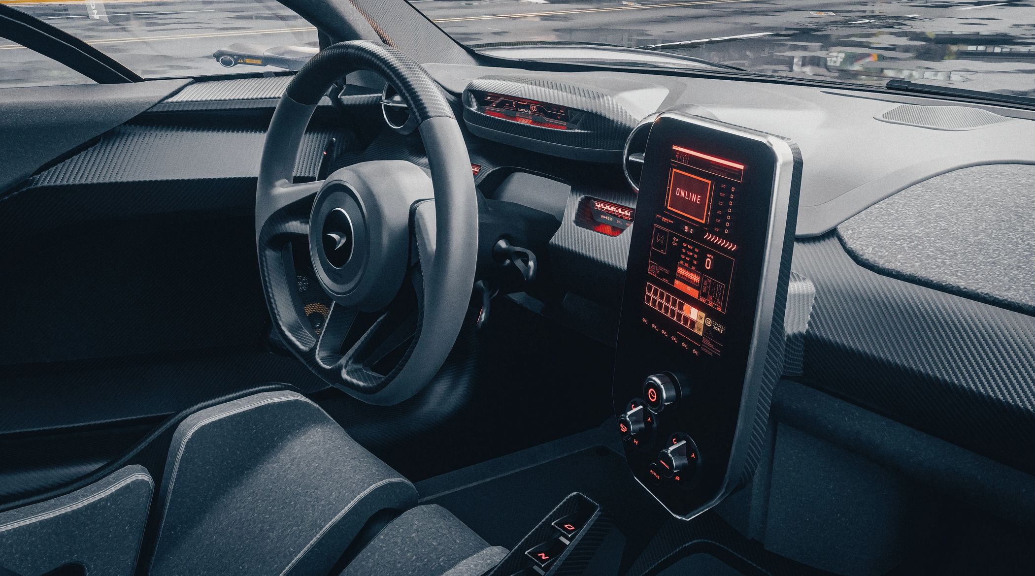 McLaren Senna v1.0 - Cyberpunk 2077 Mod