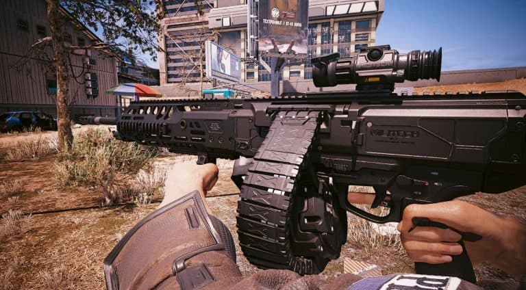 MK.78 SAW v1.0 - Cyberpunk 2077 Mod